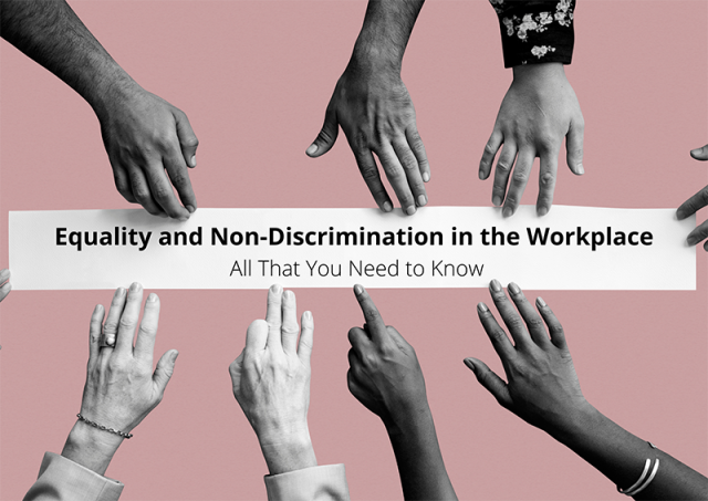 Equality and Non-Discrimination in the Workplace – All That You Need to ...